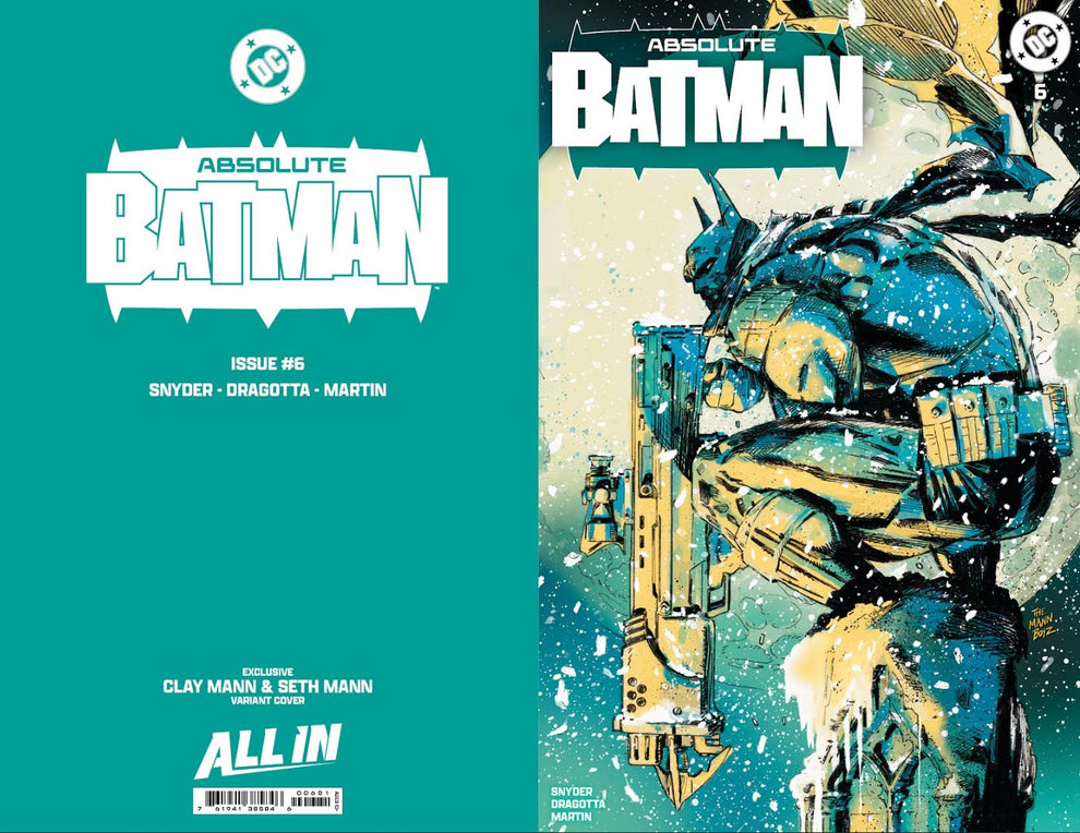 PRESALE Clay Mann Absolute Batman Foil Variant Bundle – ComicSketchArt